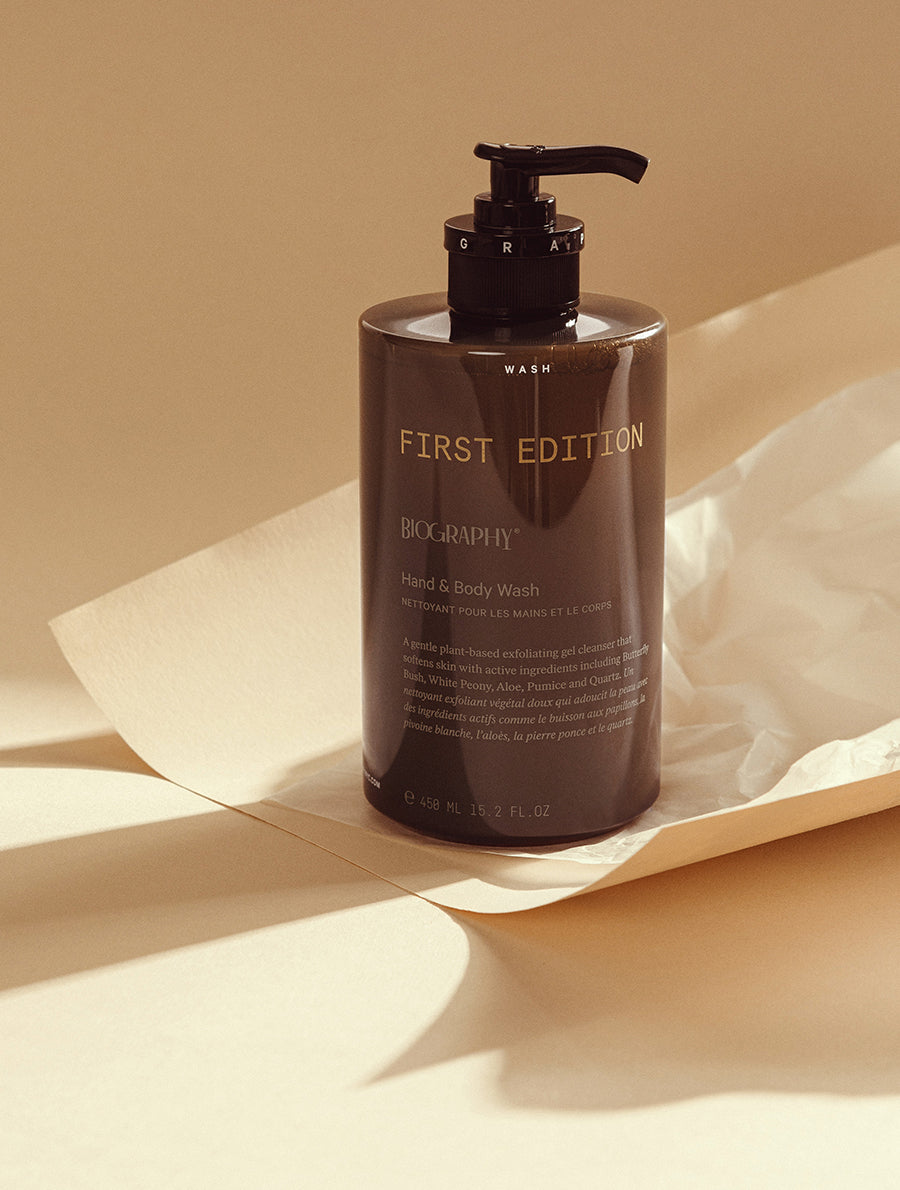 First Edition Hand & Body Wash – Biography